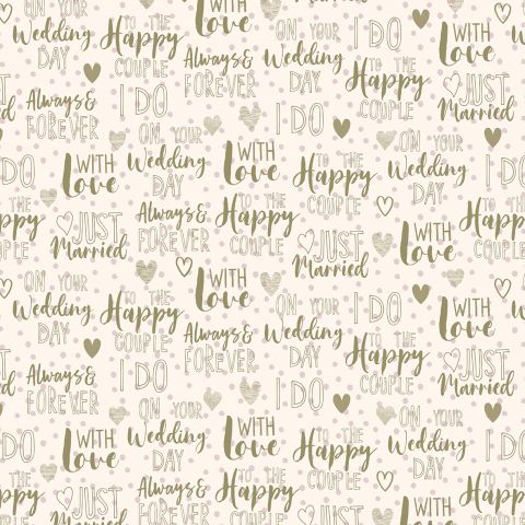 Gift Wrapping Paper - Wedding Day – Posters Abu Dhabi