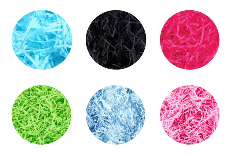 Shredded Tissue Paper (Essential) - Assorted Colours – Posters Abu Dhabi