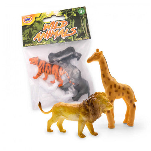 Wild Animals - Pack of 4 – Posters Abu Dhabi