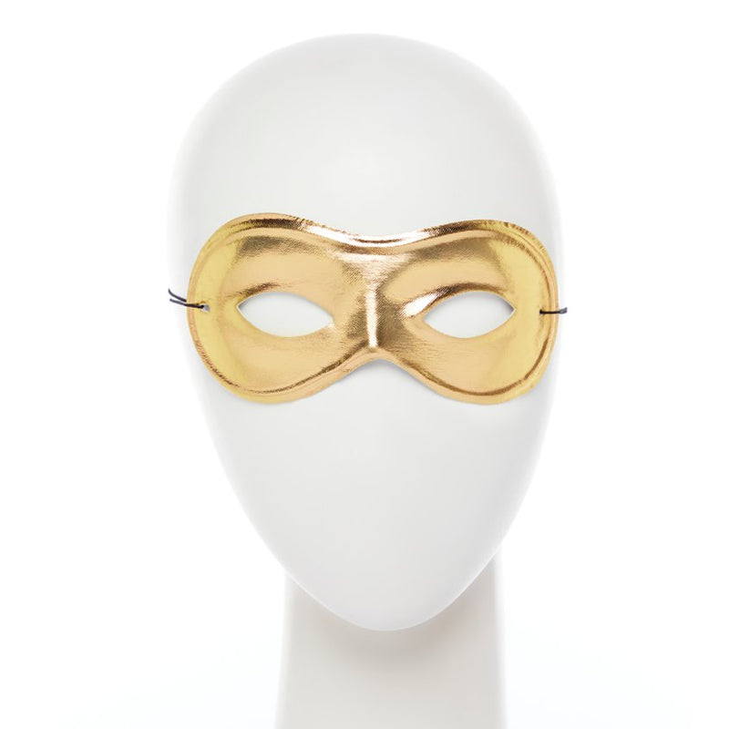 Domino Papillon Eye Mask - Gold (Adult) – Posters Abu Dhabi