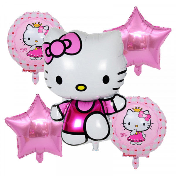 Hello Kitty With Balloons