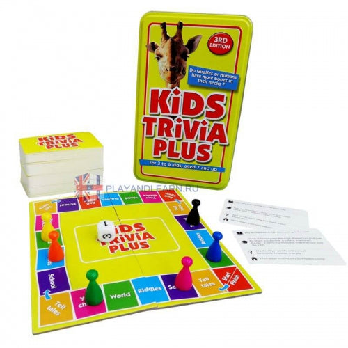 Kids Trivia Plus 3rd Edition - Children's Quiz Card Game – Posters Abu ...