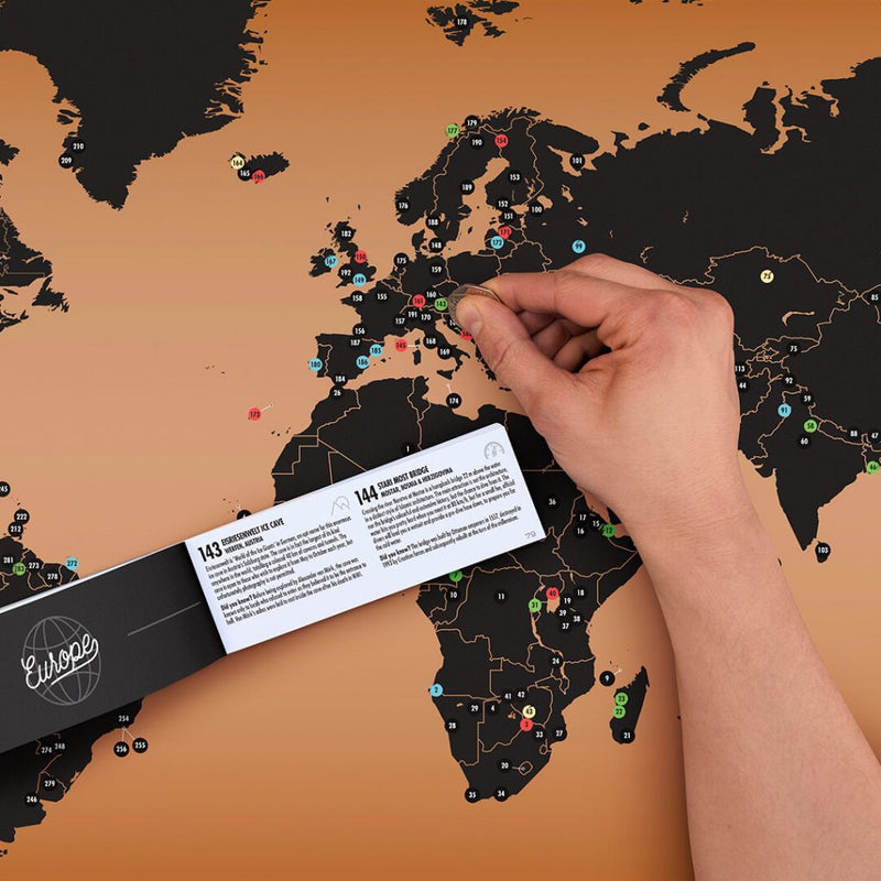 Scratch Map: Adventure Map – Posters Abu Dhabi